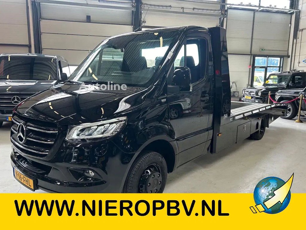 Novi Mercedes-Benz Sprinter 519CDI Tijhof Oprijwagen Automaat Airco Navi Cruisecont autotransporter