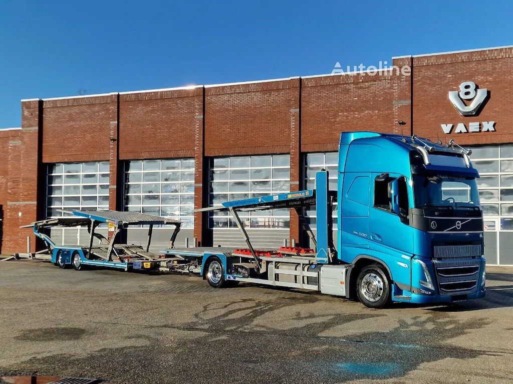 Volvo FH 500 Globetrotter XL Cartransporter Blyss Modulo 6 - Like new autotransporter