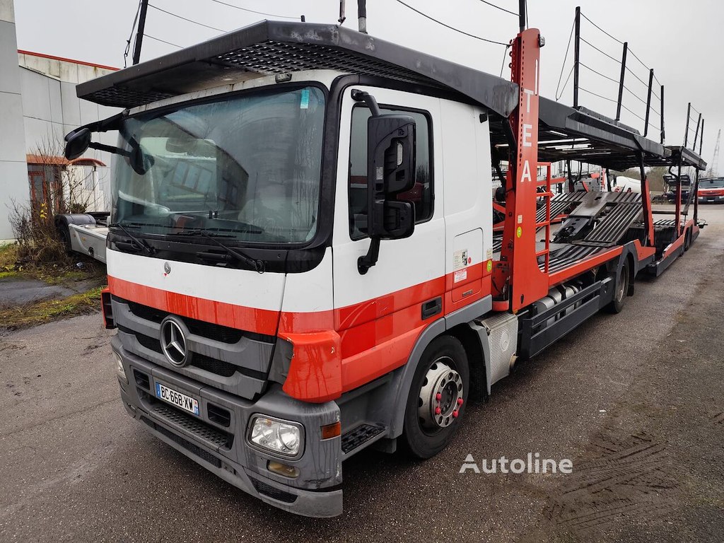 Mercedes-Benz Actros 1841 autotransporter + prikolica autotransportera