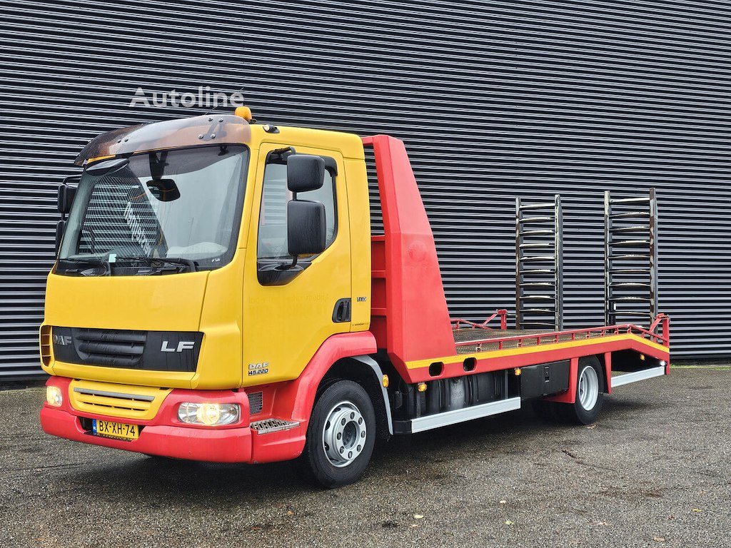 DAF LF 45.220 / MACHINE TRANSPORT / OPRIJ WAGEN šlep auto