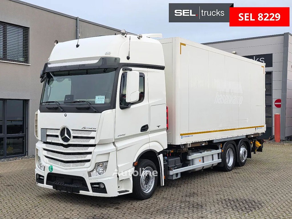 Mercedes-Benz Actros 2542 Standklimaanlage / Ladebordwand / Lenkachse / Liftac vozilo za prevoz kontejnera
