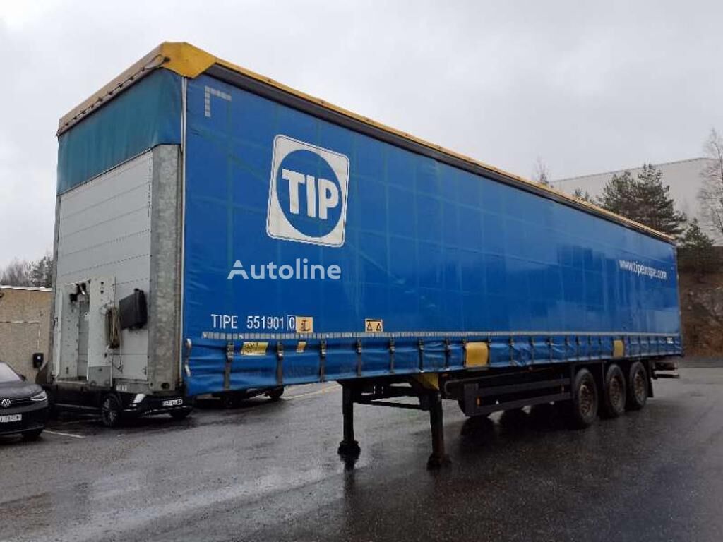 Schmitz Cargobull Trailer Curtainsider Sliding Roof Straight poluprikolica sa kliznom ceradom (551901)