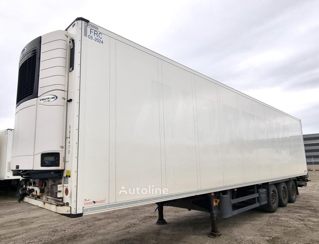 Schmitz Cargobull Trailer Reefer Flower Width & Dual Temp & Double Stock Straight poluprikolica hladnjača (583470)