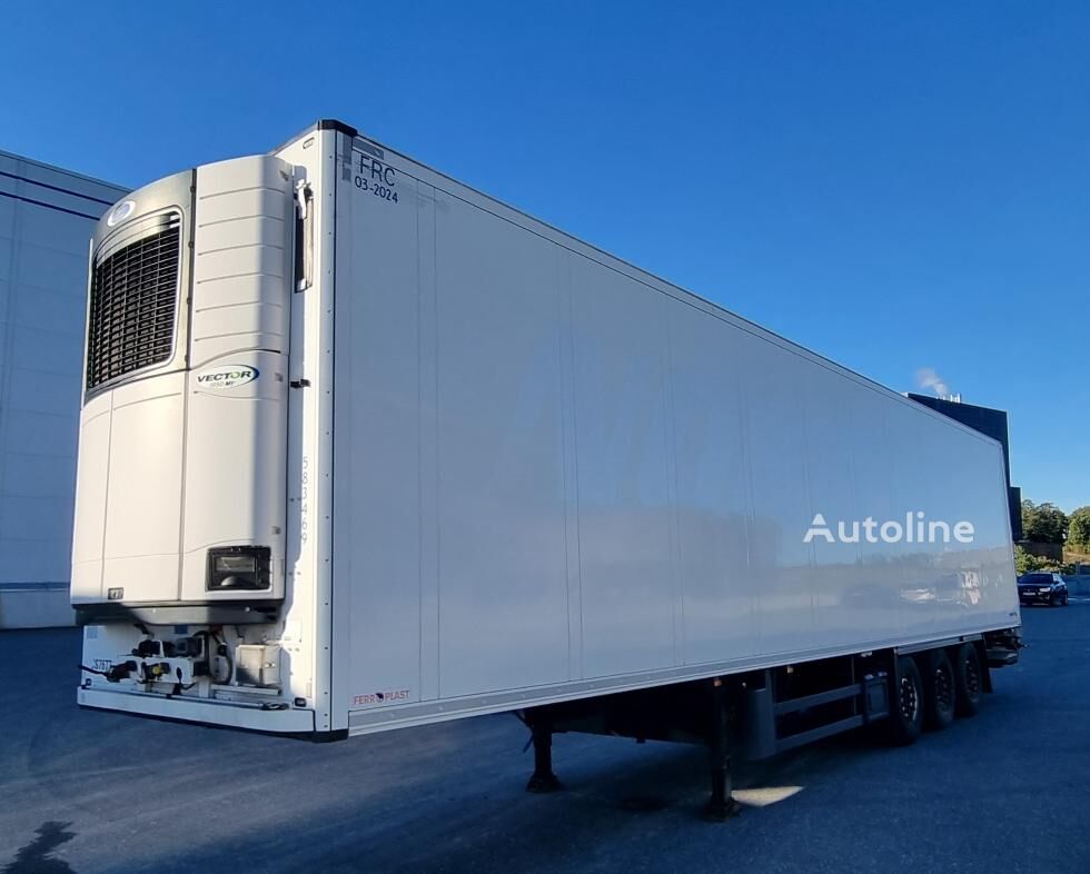 Schmitz Cargobull Trailer Reefer Flower Width & Dual Temp & Double Stock Straight poluprikolica hladnjača (583469)