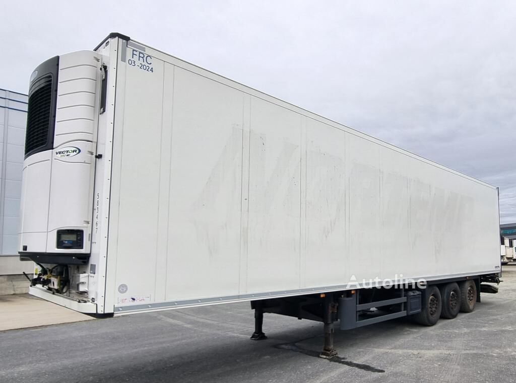Schmitz Cargobull Trailer Reefer Flower Width & Dual Temp & Double Stock Straight poluprikolica hladnjača (583467)