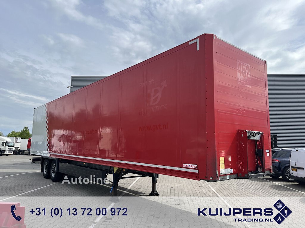 Schmitz Cargobull SCB S2 / Box Trailer furgon poluprikolica