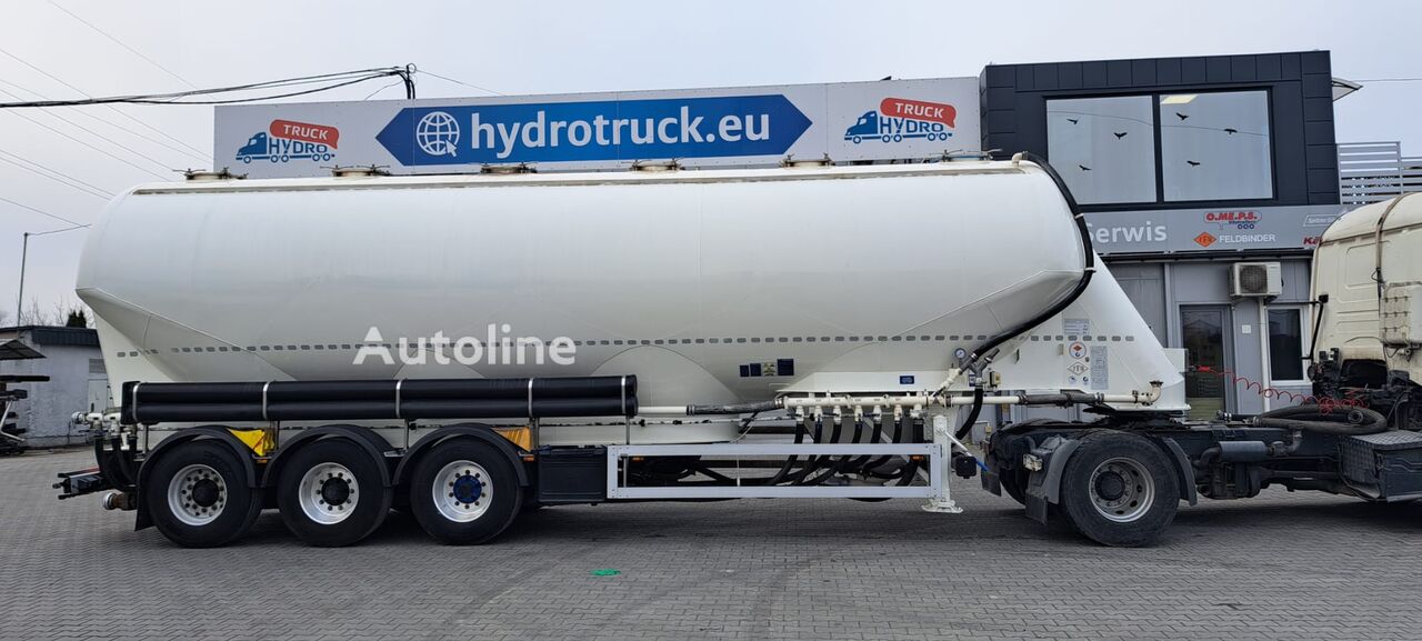 Feldbinder EUT 54.3, CLEAN INSIDE, FLOUR TANKER cisterna silos