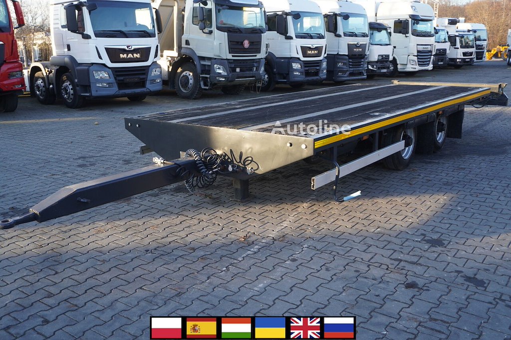 MAC Trailer Flatbed Trailer prikolica za kontejnere