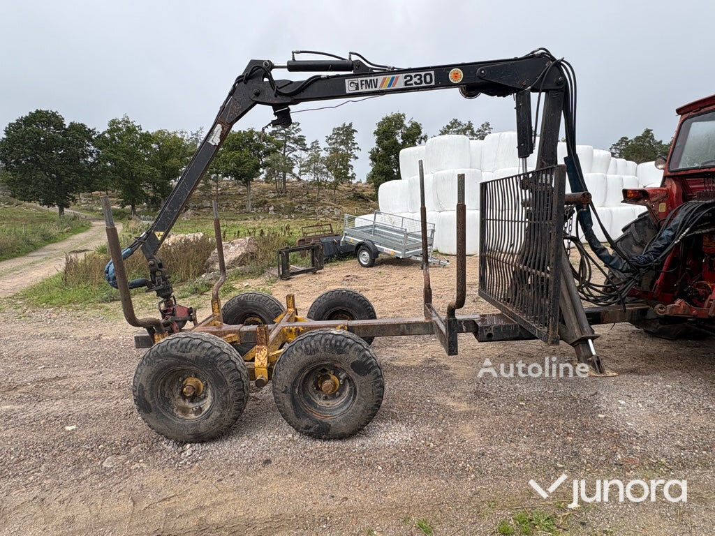 Prodaje se Moheda 7 ton šumarsku prikolicu na aukciji
