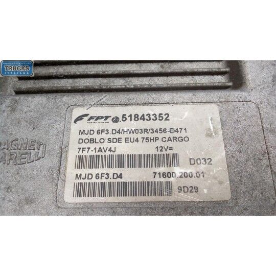 51843352 upravljačka jedinica za Fiat Doblo' 2005>2009 minibusa