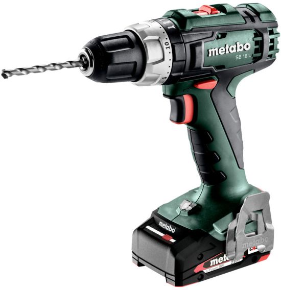 Akumulatorska bušilica - odvrtač Metabo BS 18 L; 2x2,0Ah; 18V (602321500)
