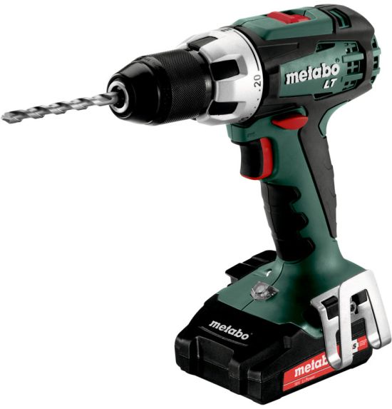 Metabo akumulatorska bušilica - odvrtač BS 18 LT Compact; 18V; 2x2,0 Ah (602102530)