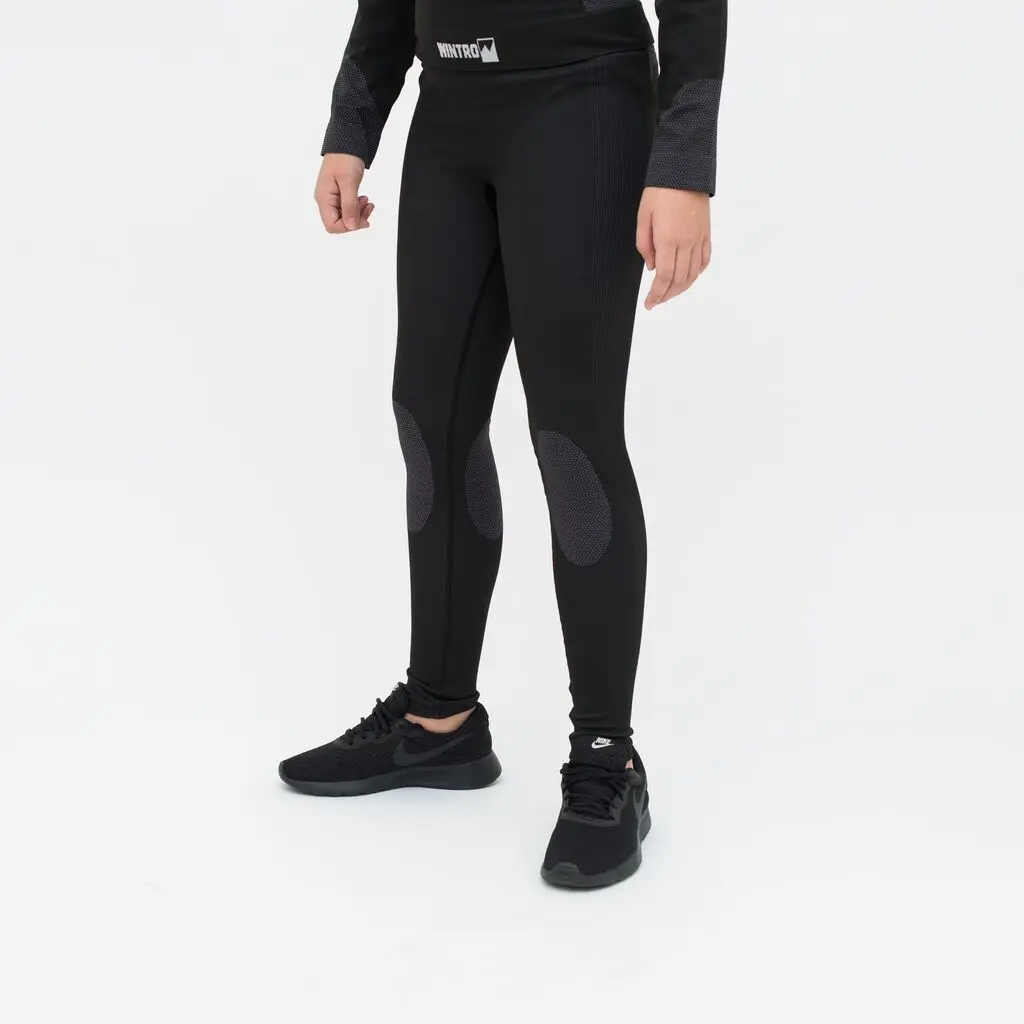 Wintro Ski helanke Underwear pants, Crne