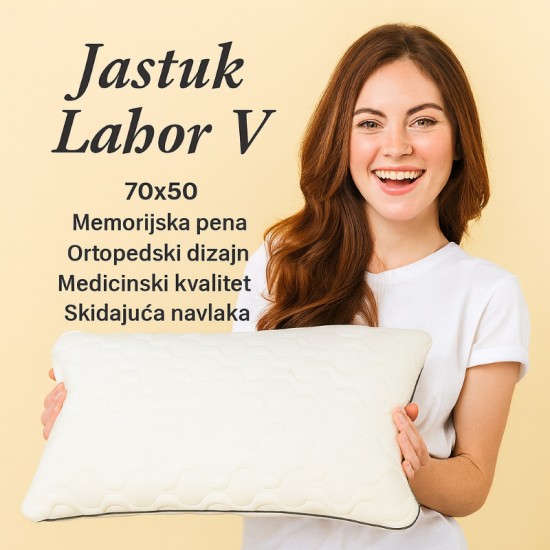 Jastuk Lahor V – Ortopedski jastuk od memorijske pene
Jastuk Lahor V – Ortopedski jastuk od memorijske pene
Moguće opcije
Povezani članci
Moj nalog
Newsletter