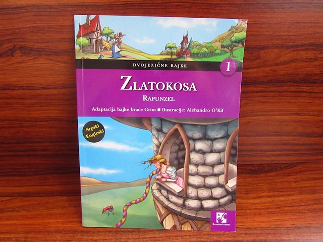Dvojezične bajke - Zlatokosa / Rapunzel