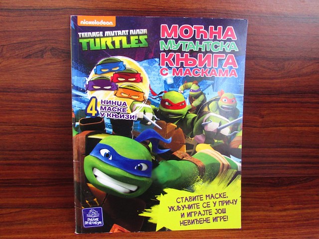 TMNT - Moćna mutantska knjiga (bez maski)