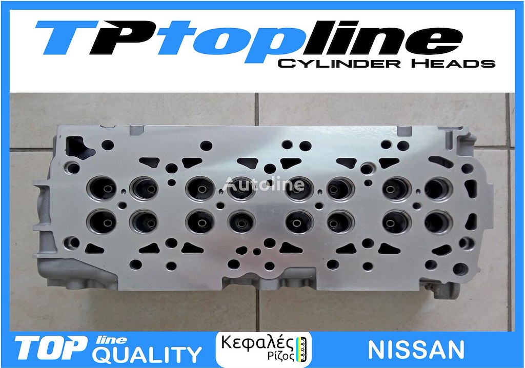 YD25 110405M300 glava cilindra za Nissan NP300, NAVARA, PRIMERA, ALMERA, PATHFINDER, XTRAIL, MURANO, CABSTAR automobila