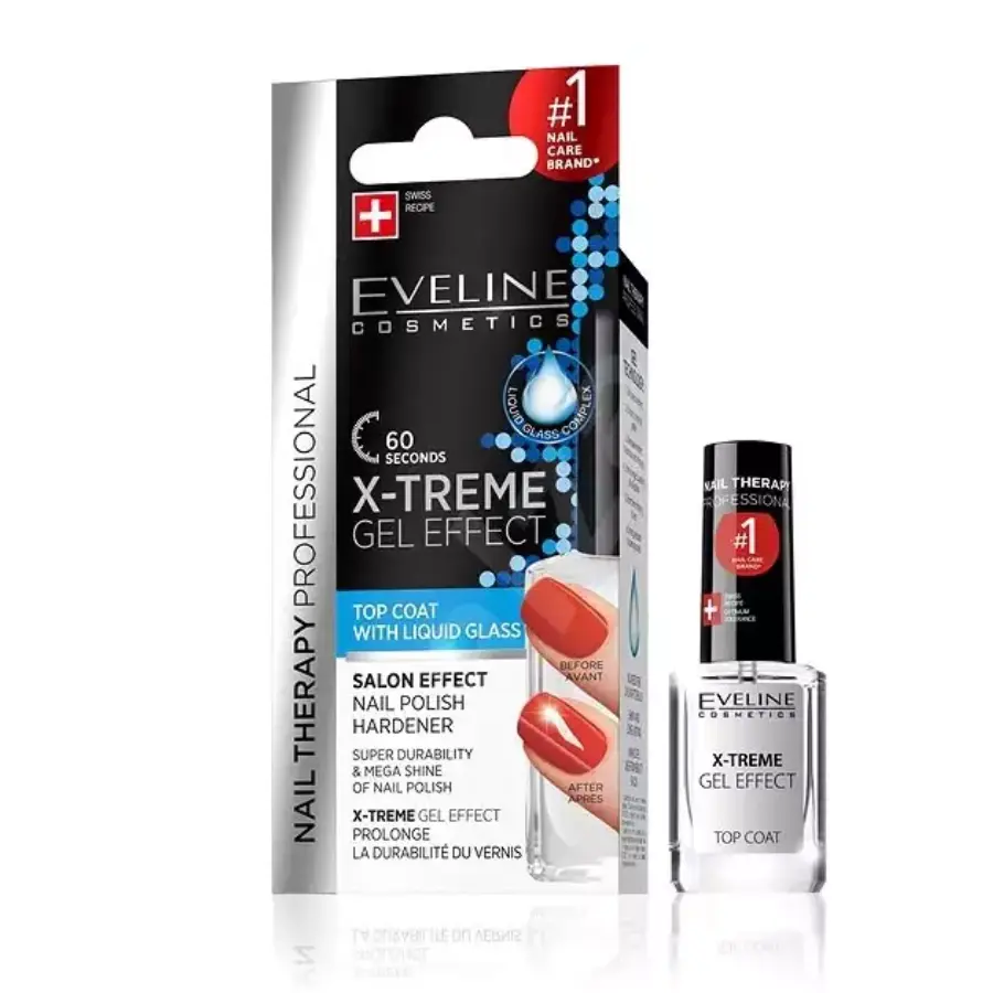 Eveline Zaštita za nokte sa efektom gela X - treme, 12ml