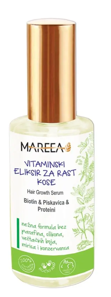 Mareea Vitaminski eliksir za rast kose Biotin&Piskavica&Proteini, 100 ml