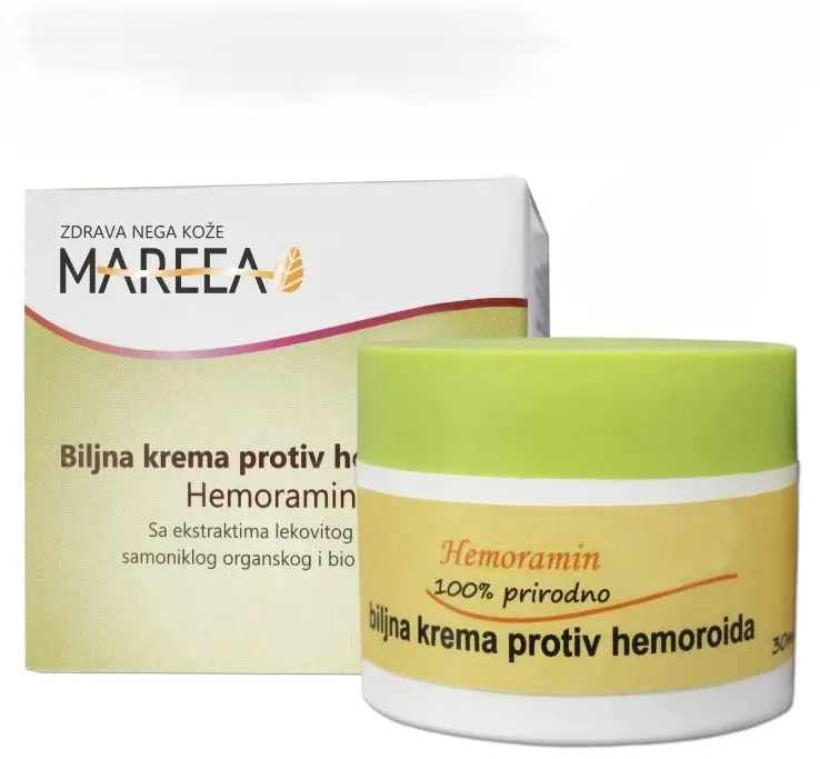 Mareea Biljna krema protiv hemoroida, 30 ml