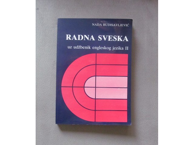 ENGLESKI JEZIK II - radna sveska - Budisavljević