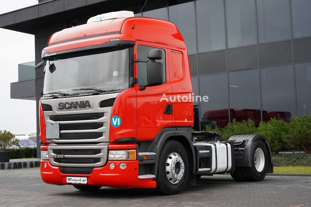 Scania G 410 / RETARDER / KOMPRESOR MOUVEX / HYDRAULIKA / RETARDER / PE tegljač