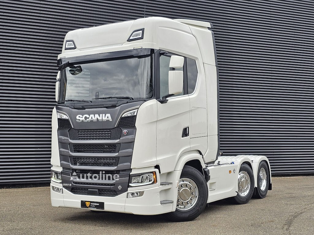 Scania S660 V8 6x2/4 / 2 x PTO / PARKING COOLER / FULL AIR tegljač