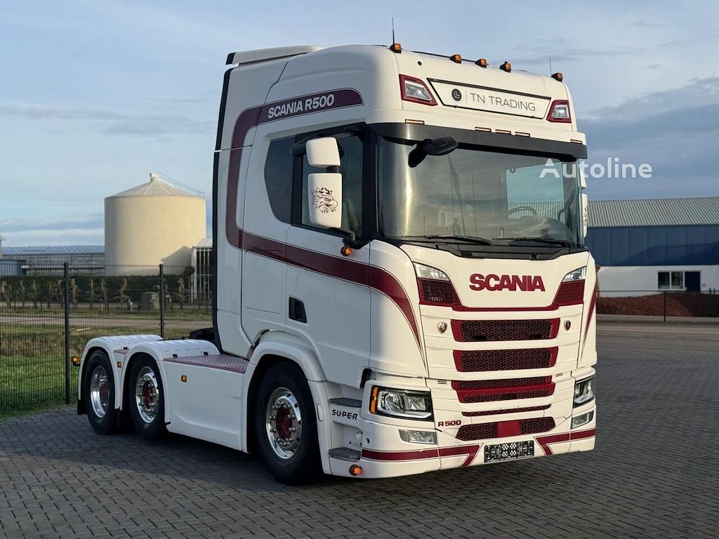 Scania R500 6X2/4, FULL AIR, PTO/HYDRAULIC, LEATHER, RETARDER, PARK COO tegljač