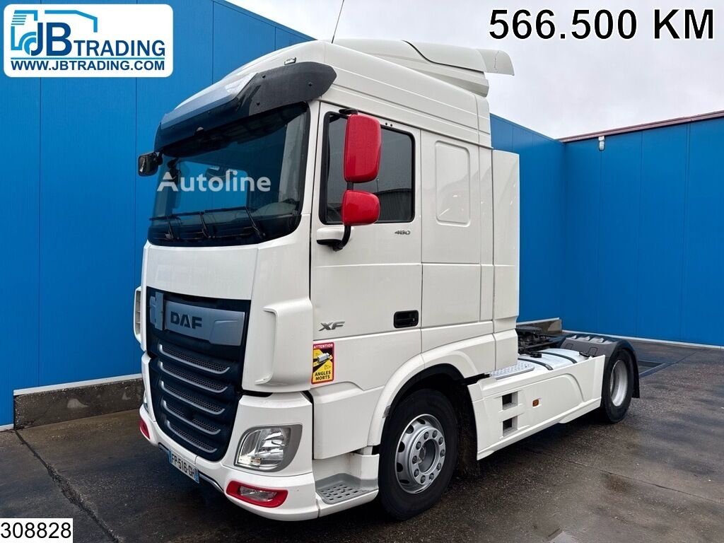 DAF XF 480 EURO 6, ACC tegljač
