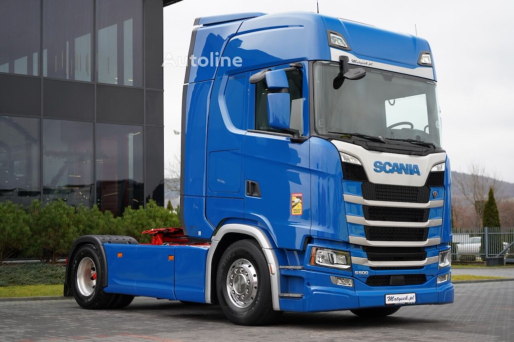 Scania S 500 / RETARDER / I-PARK COOL / ALUFELGI tegljač