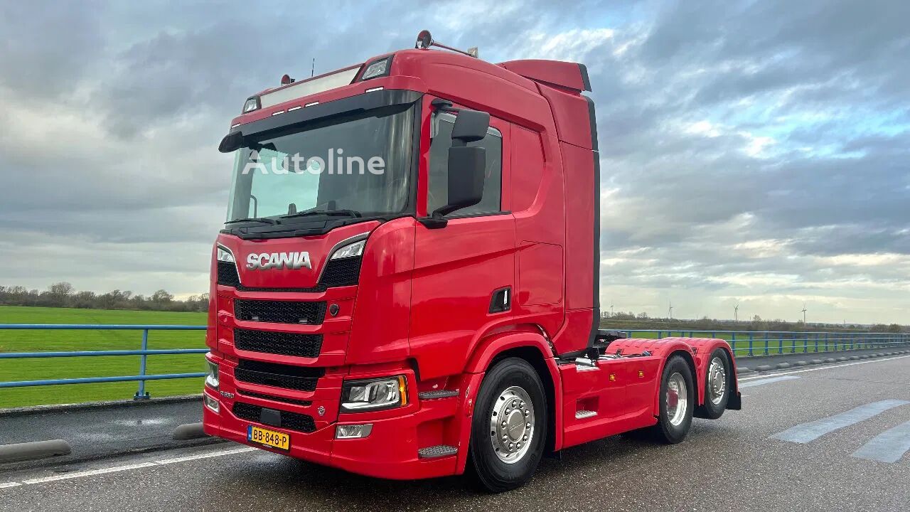 Scania R650 6x2NB | Retarder | pto | ADR | full air | interior | alcoa tegljač
