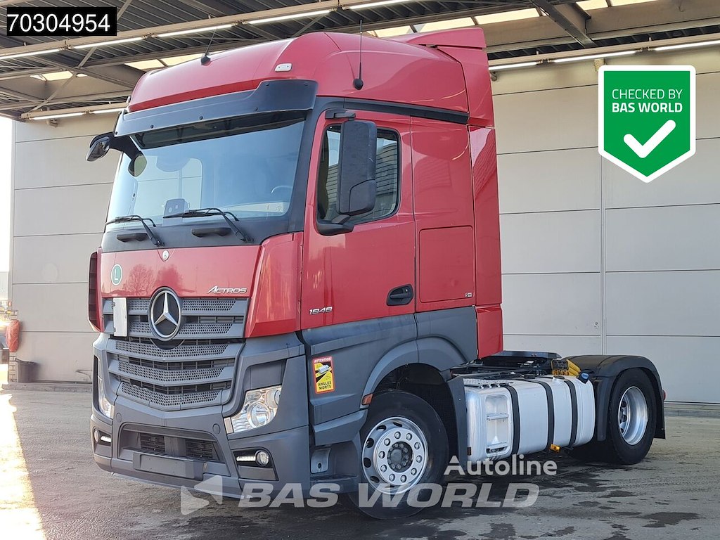 Mercedes-Benz Actros 1848 4X2 MP4 BigSpace 2xTanks tegljač