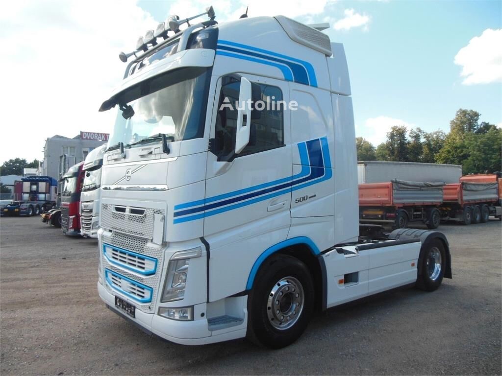 Volvo FH 13/500, GLOBE XL, HYDRAULIK, ALU FELGEN, TOP! tegljač