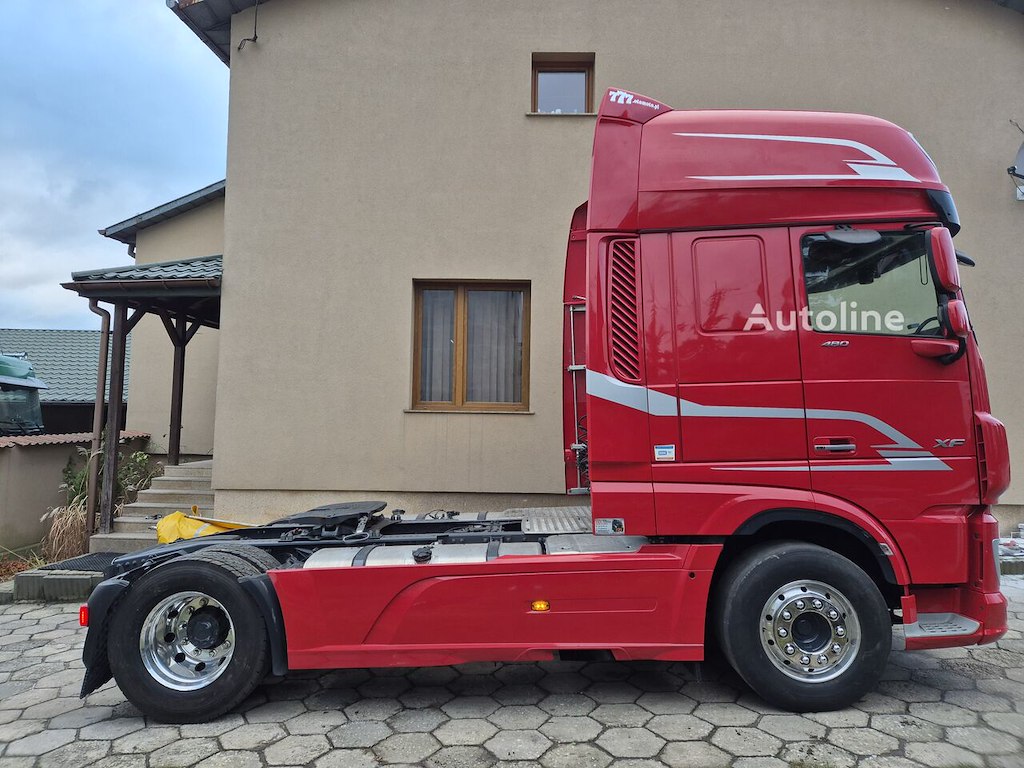 DAF XF480 STANDARD ALUWHEELS TOP1 NEW TIRES FULL SERVICE tegljač