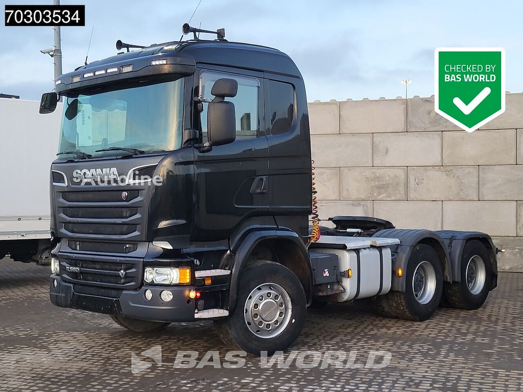 Scania R 580 6X4 Full-Steel Big-Axle Retarder Hydraulik tegljač