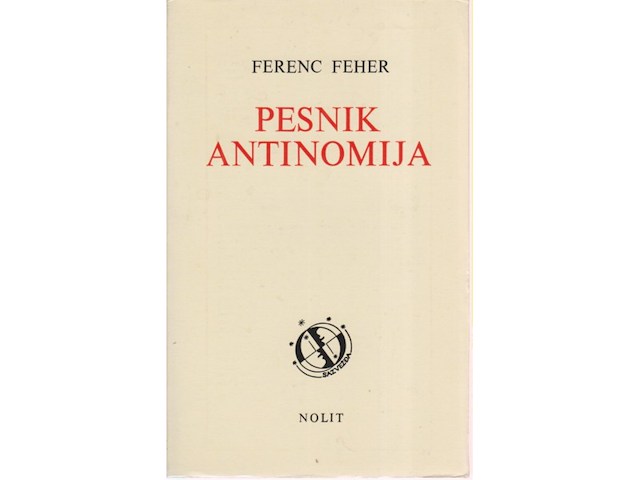 PESNIK ANTINOMIJA / DOSTOJEVSKI