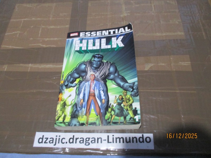 Marvel Essential Hulk Biblioteka Olovka,tuš i pero