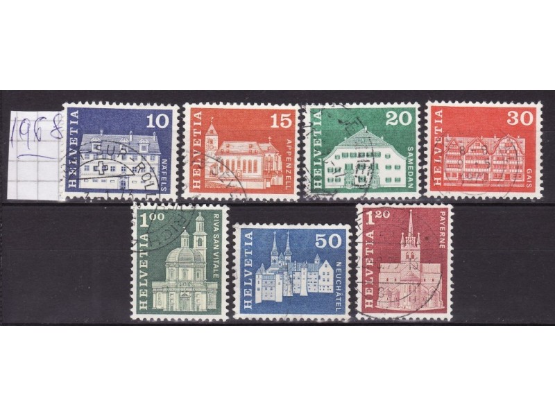 Švajcarska - redovne 1968.