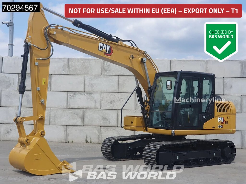 Novi Caterpillar 313 GC bager guseničar