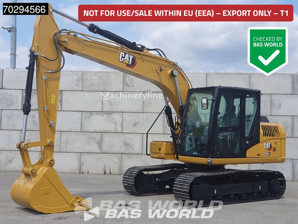Novi Caterpillar 313 GC bager guseničar