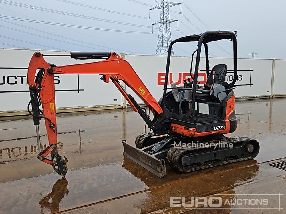 Prodaje se Kubota U27-4 mini bager na aukciji