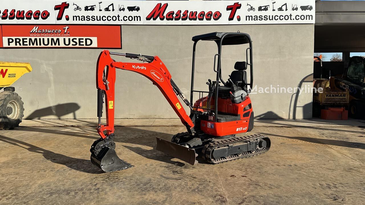 Kubota U17-3A mini bager