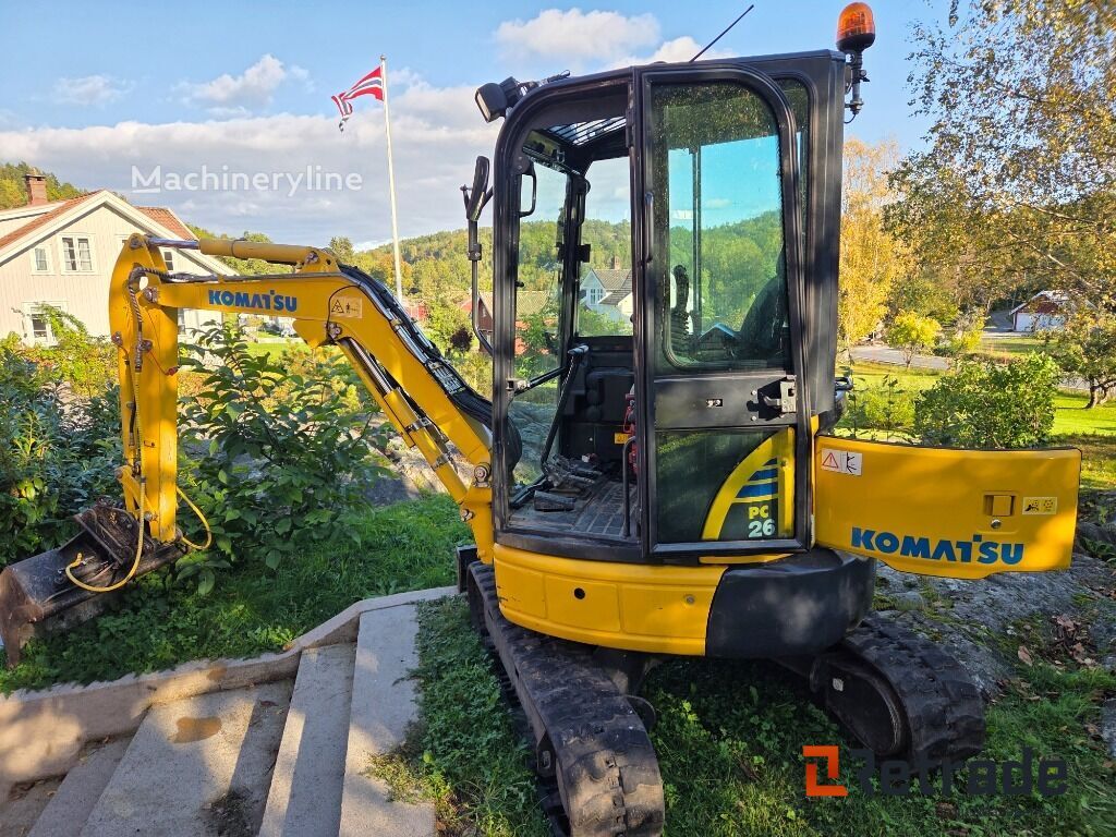 Prodaje se Komatsu PC26MR mini bager na aukciji