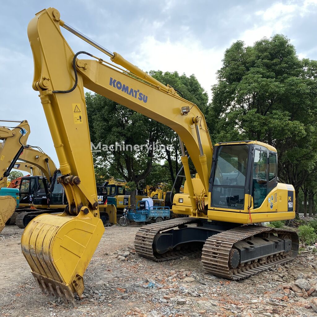 Komatsu PC160 bager guseničar