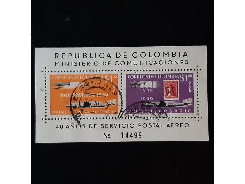 COLOMBIA 1959