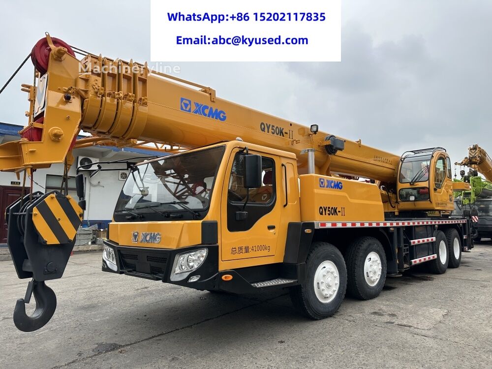 XCMG QY50K-II QY50K-2 QY50K XCT50 QY50KC 50TON 55TON 60TON 70TON 80T autodizalica