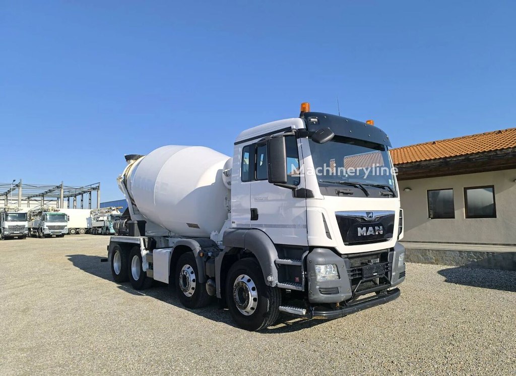 Beton mikser Man TGS 32.420 STETTER 9M3 kamion s mešalicom za beton