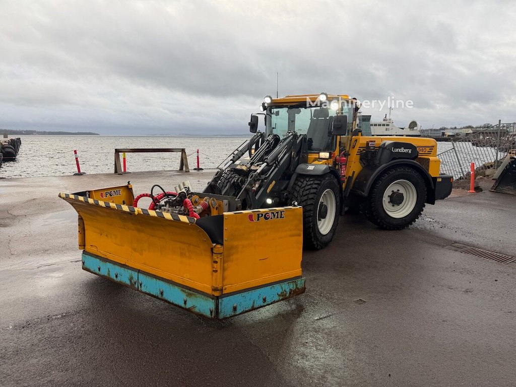 Prodaje se Lundberg Andre 2018 Lundberg hymas 5240 hjullaster - U-plog - Skuffe - Ti prednji utovarivač na aukciji