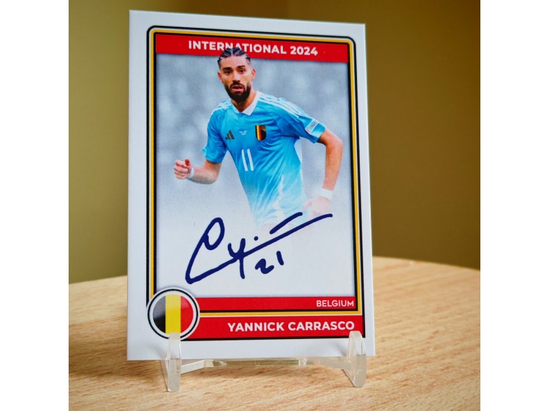 Yannick CARRASCO kartica - EURO 2024 Outdoor