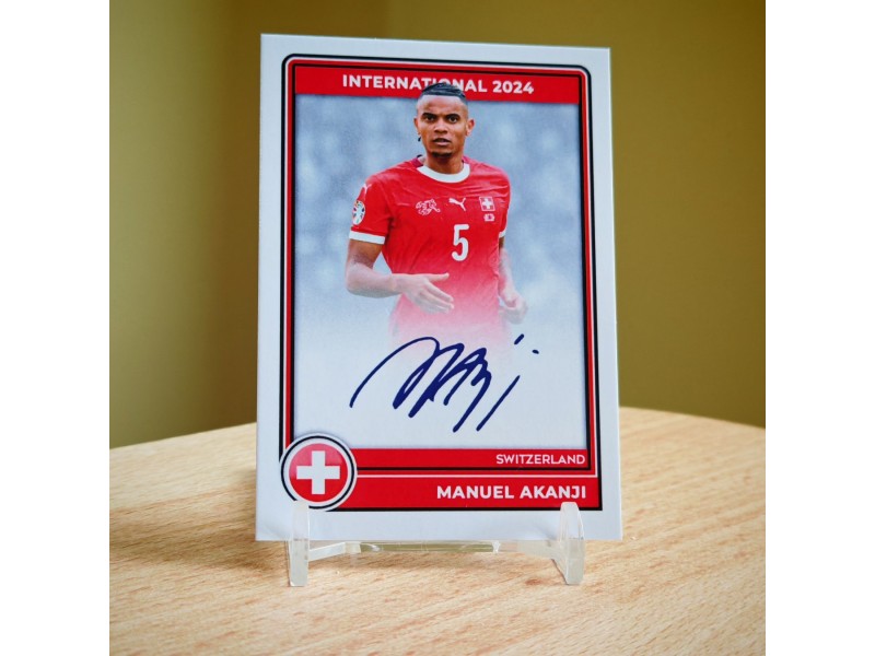 Manuel AKANJI kartica - EURO 2024 Outdoor